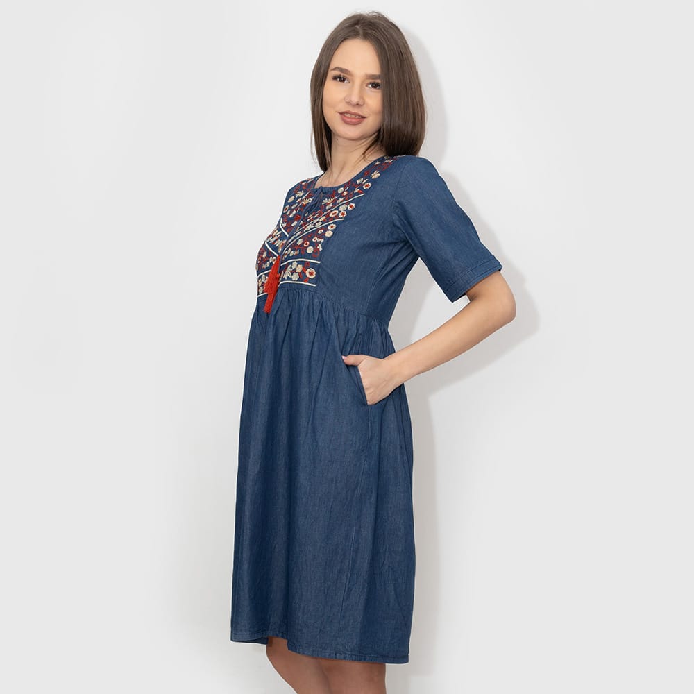 Rochie din denim Atena 3 – IePeMarie.ro