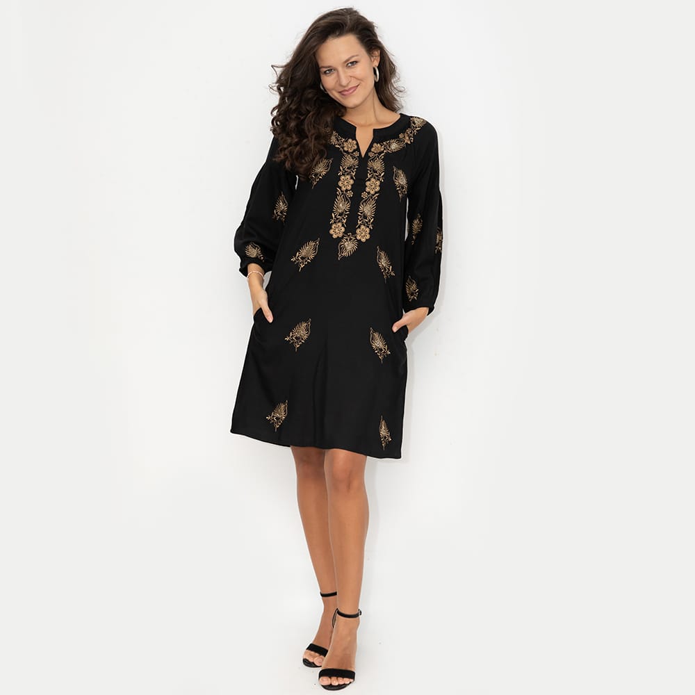 Rochie traditionala brodata Doris • IePeMarie.ro